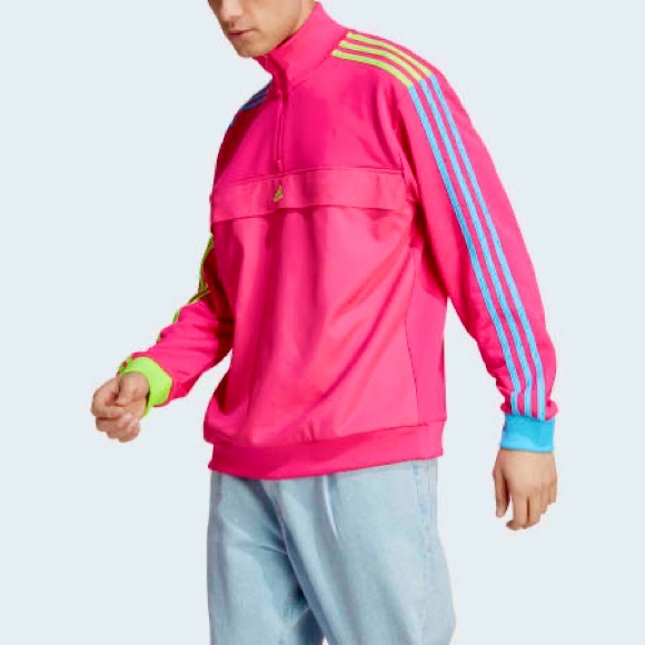 adidas | Jackets & Coats | New Adidas Tracker Jacket Hot Pink Neon ...